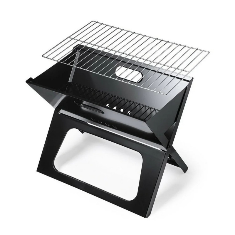 Parrilla Plegable Portátil Metal 44x36x28 CM