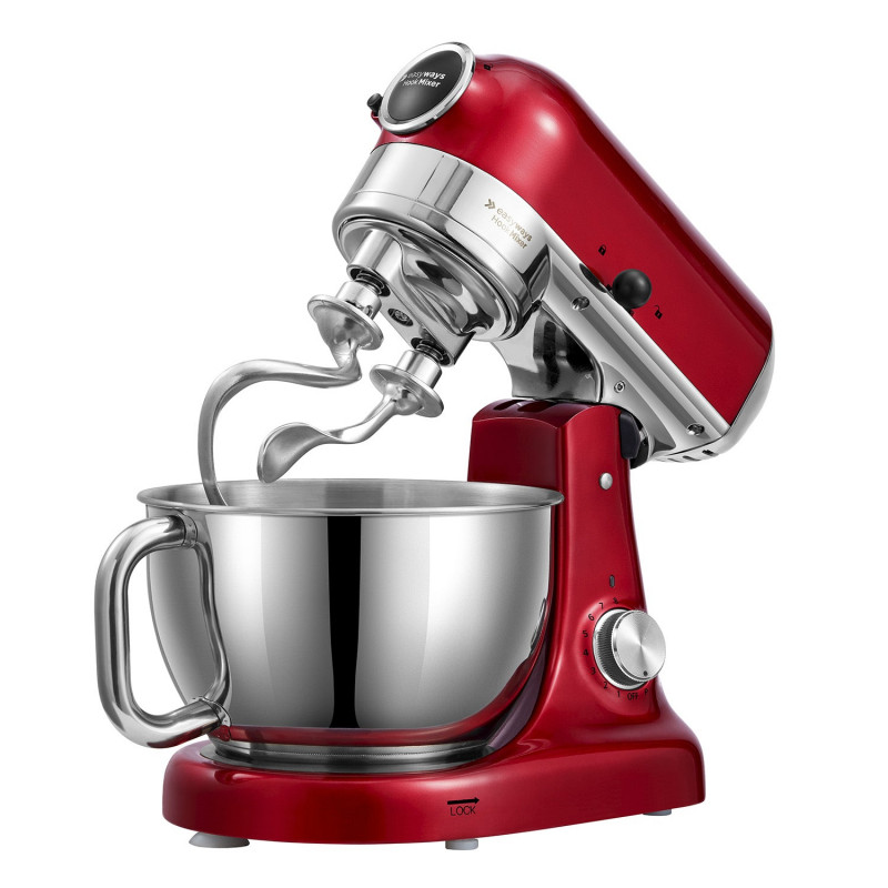 Batidora de Pedestal Hook Mixer Rojo 4,7 Lt EasyWays