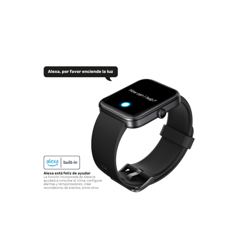 Reloj Smartwatch Lhotse Live 206 42mm Black