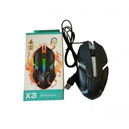 Mouse RGB Gamer Colores Profesional