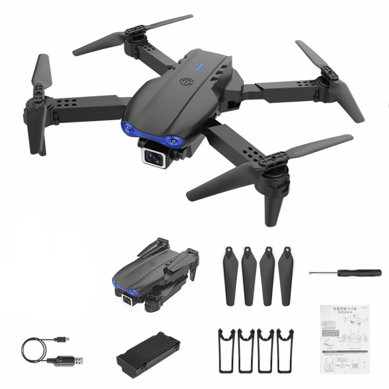 Drone Aéreo Wifi 2 Cámaras 4K HD Recargable 100 MTS